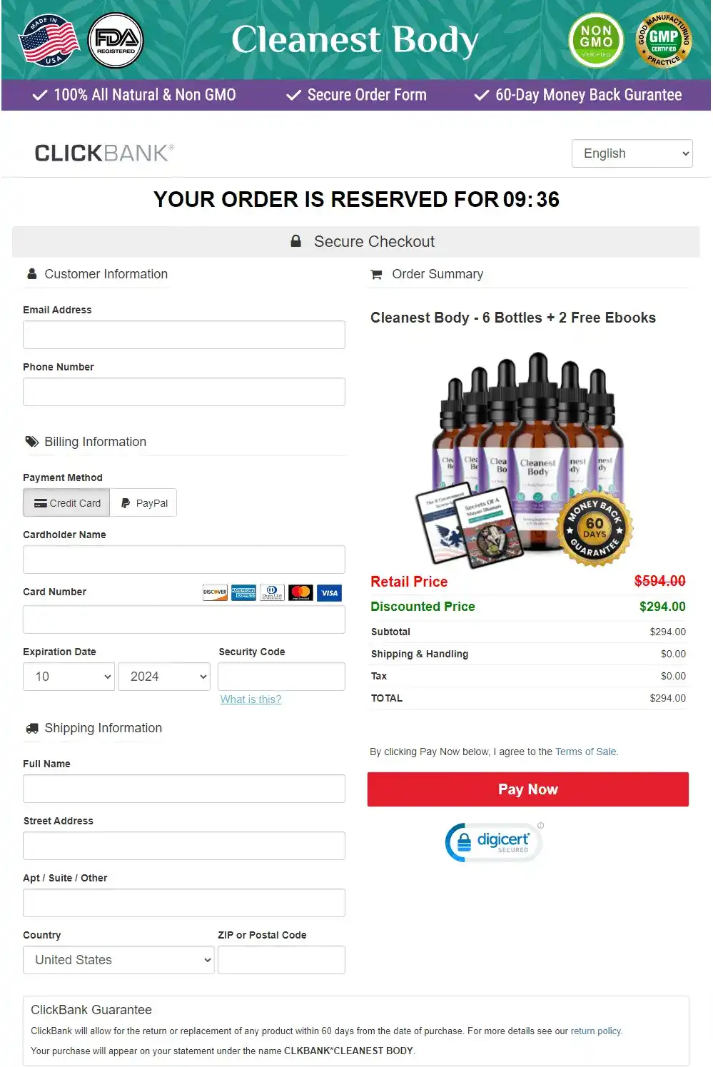 Cleanest Body™ | Official Website